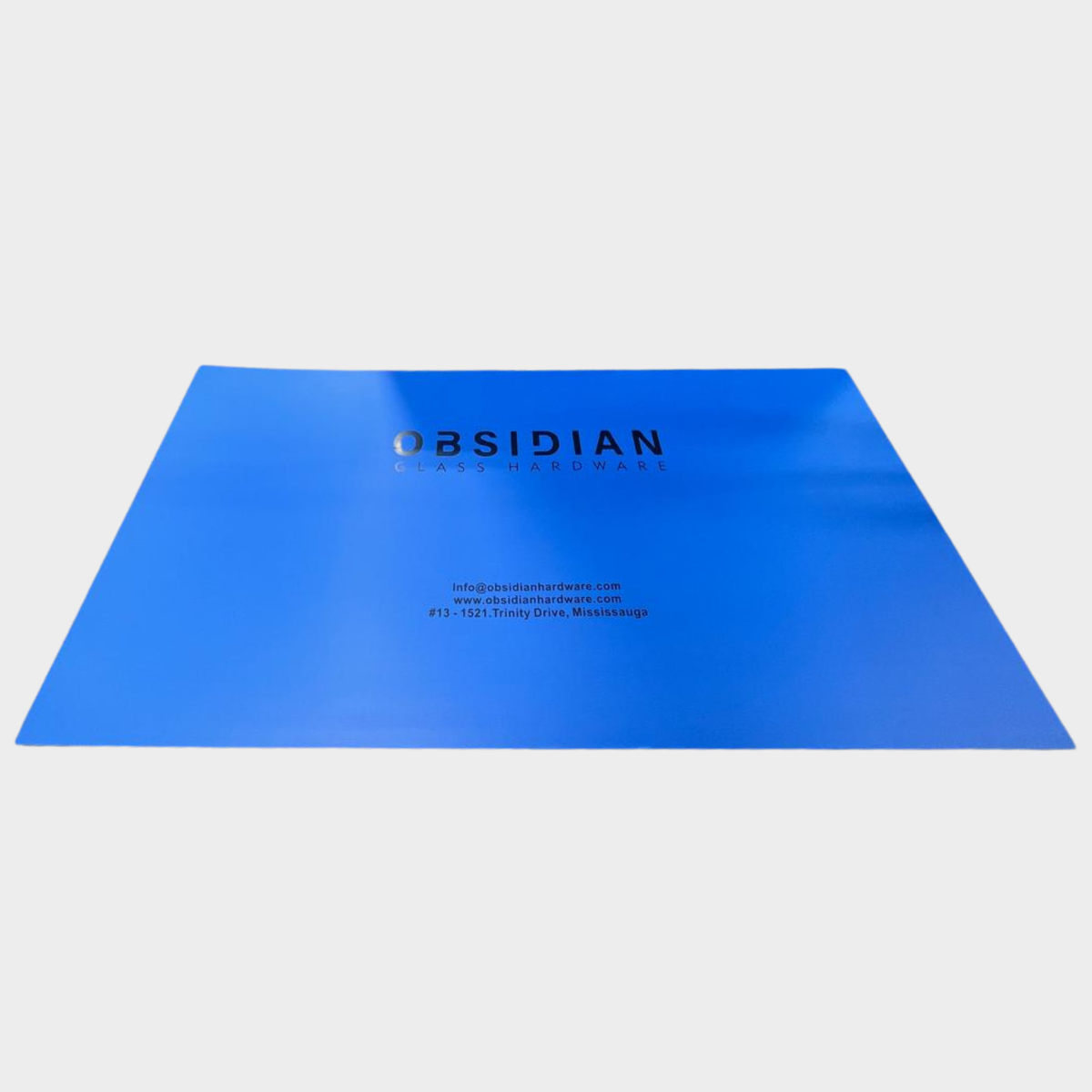 Corrugated Plastic Template Sheet for Glass Installations – Obsidian ...